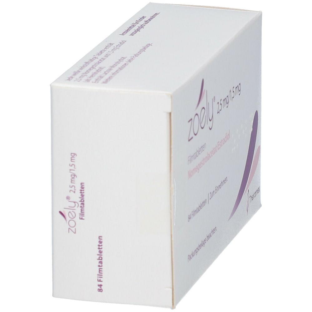 zoely® 2,5 mg/1,5 mg 3x28 St - shop-apotheke.com