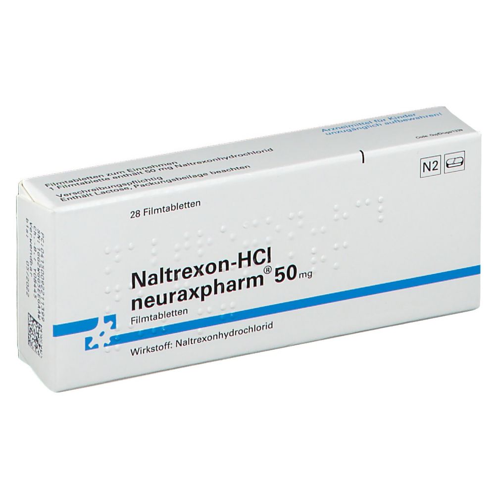 Naltrexon-HCl neuraxpharm® 50 mg 28 St - shop-apotheke.com