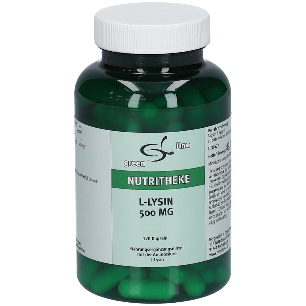 green line L-Lysin 500 mg 120 St - shop-apotheke.com