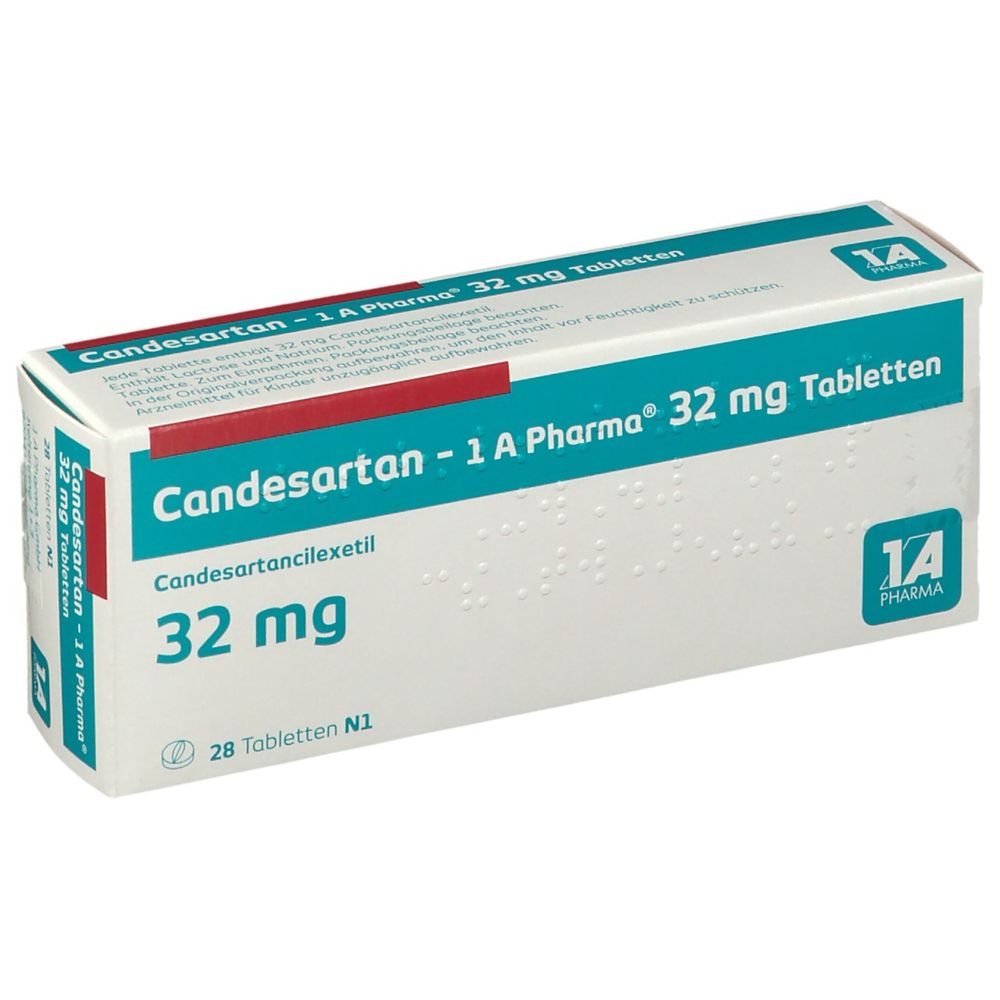 Candesartan - 1 A Pharma® 32 mg 28 St - shop-apotheke.com