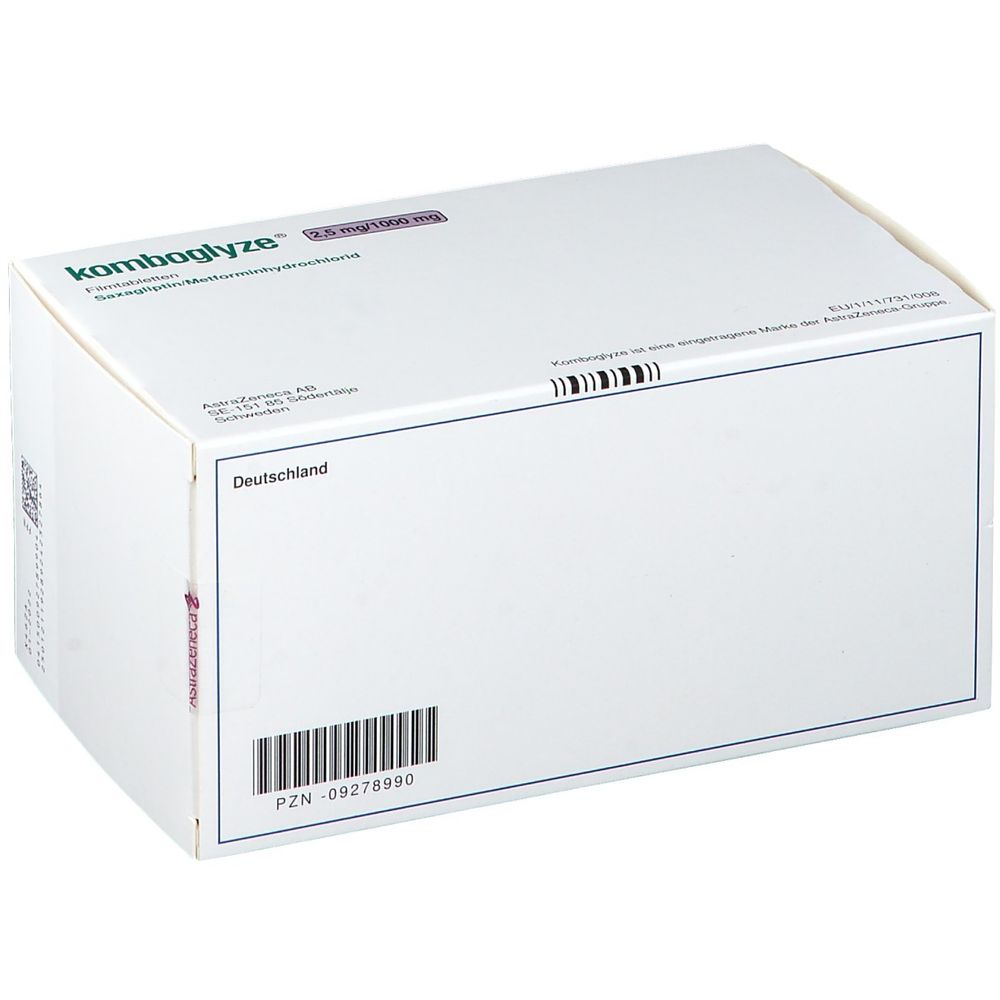 Komboglyze® 2,5 mg/1000 mg 56 St - shop-apotheke.com