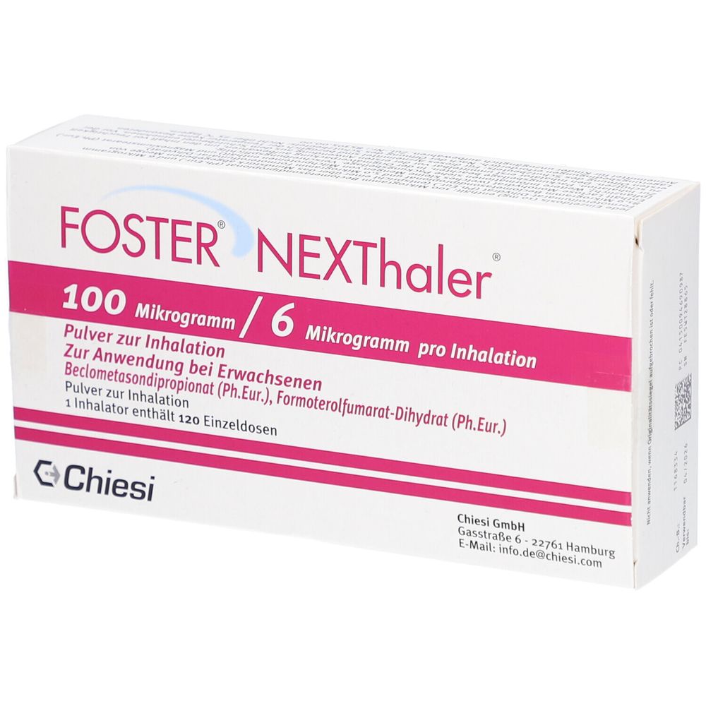 FOSTER® NEXThaler® 100 µg/6 µg 1 St - shop-apotheke.com