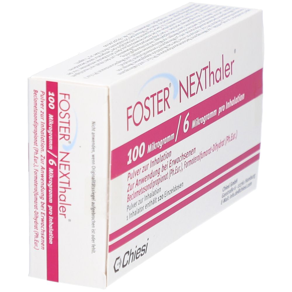 FOSTER® NEXThaler® 100 µg/6 µg 1 St - shop-apotheke.com