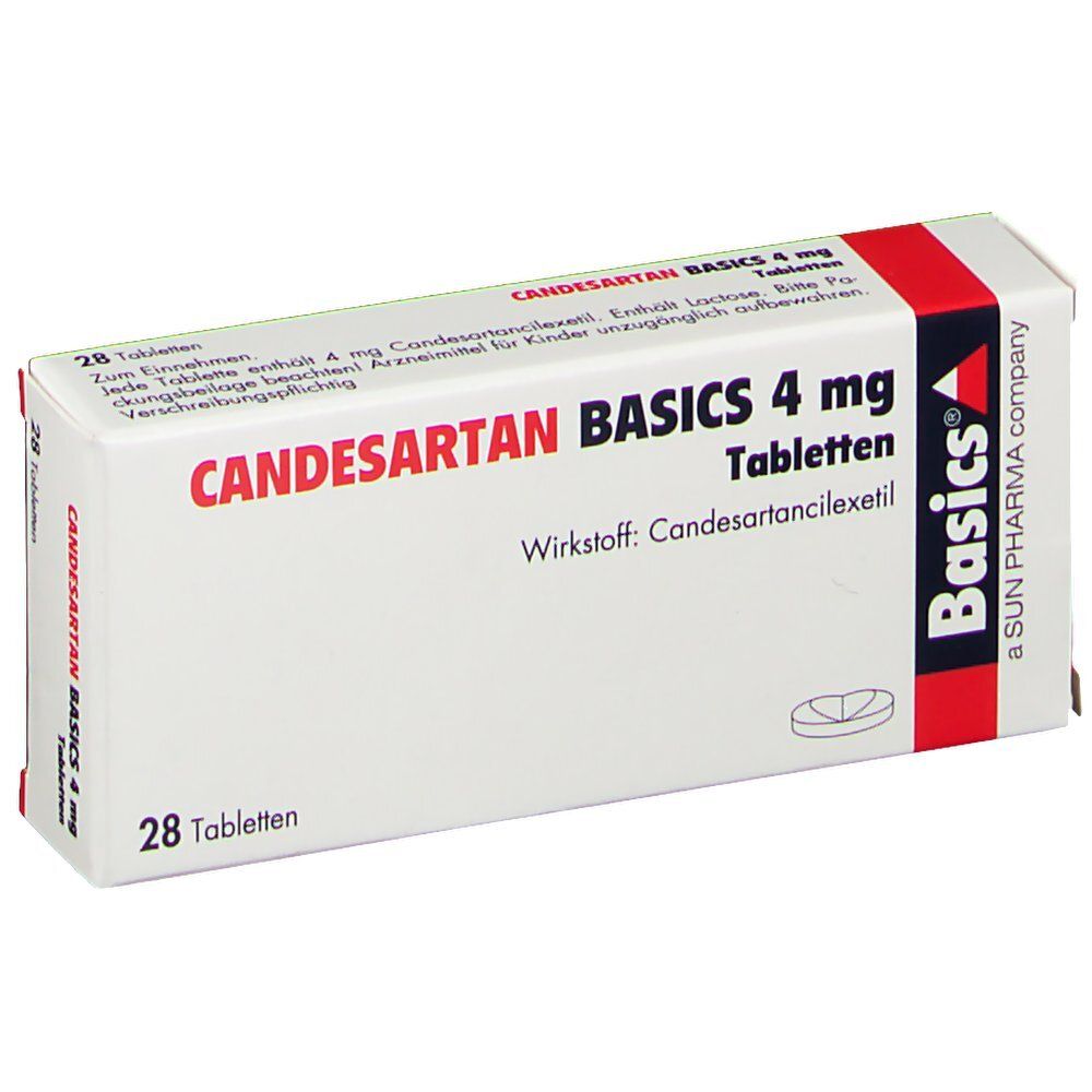 CANDESARTAN BASICS 4 mg 28 St - shop-apotheke.com