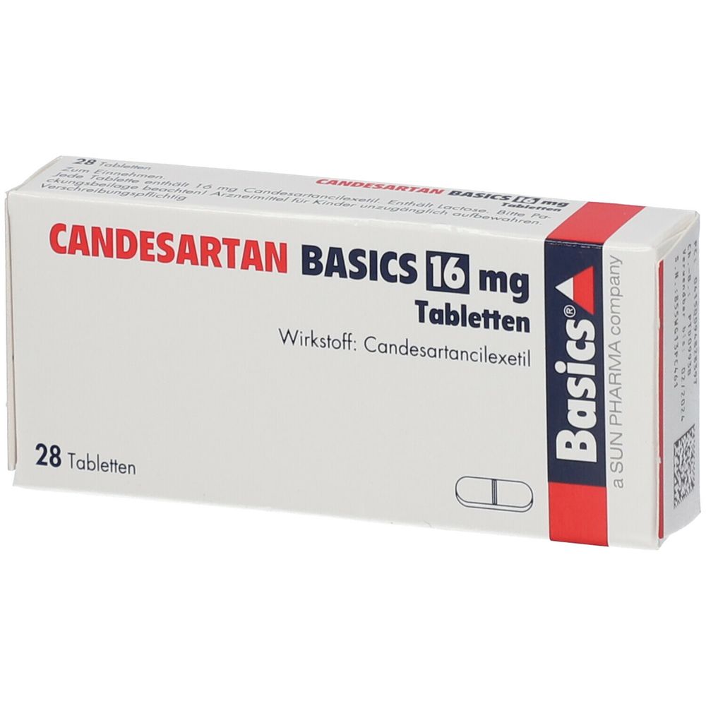CANDESARTAN BASICS 16 mg 28 St - shop-apotheke.com
