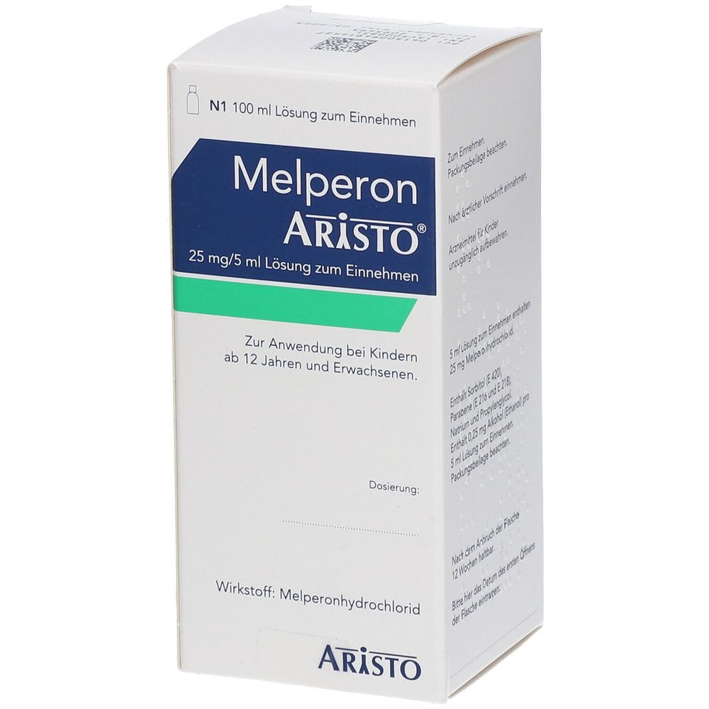 Melperon Aristo® 25 mg/5 ml 100 ml - shop-apotheke.com