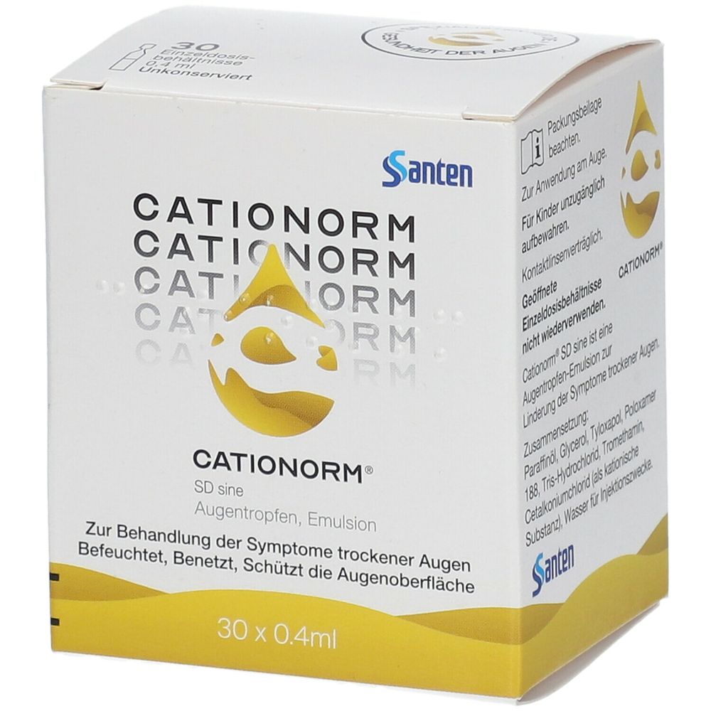 Cationorm® SD sine 30x0,4 ml - shop-apotheke.com