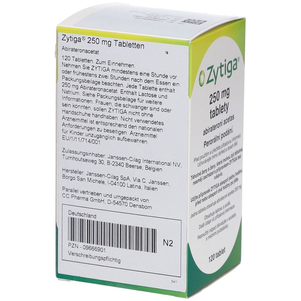 Zytiga 250 mg 120 St - shop-apotheke.com
