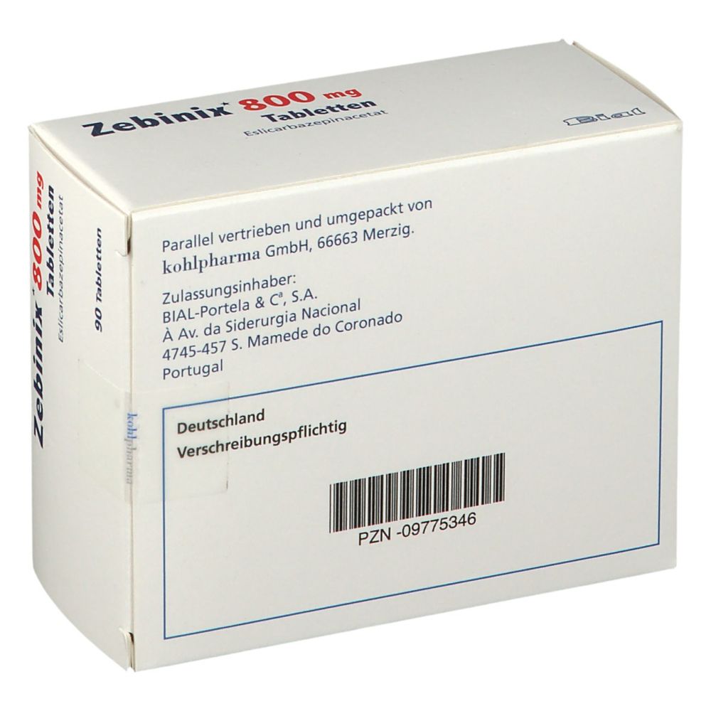 Zebinix® 800 mg 90 St - shop-apotheke.com