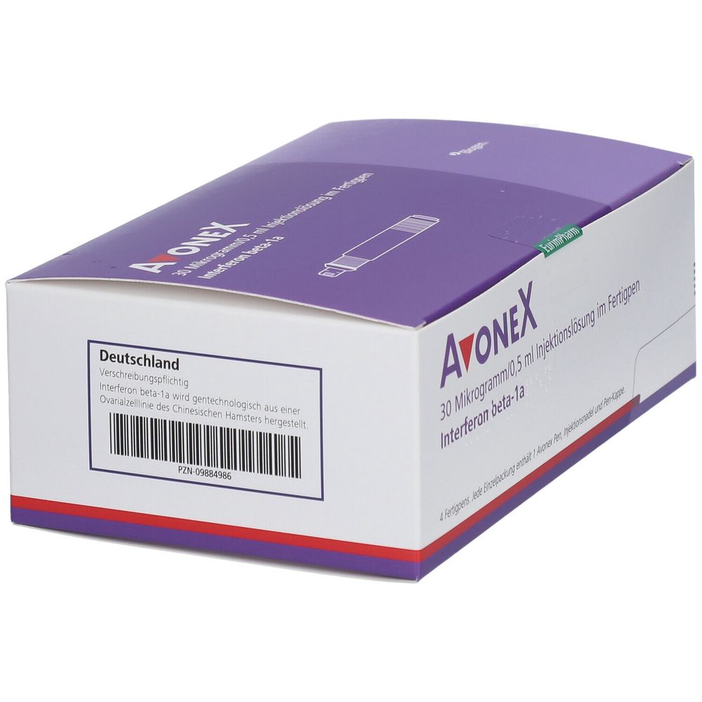 Avonex 30 µg/0,5 ml 4 St - shop-apotheke.com