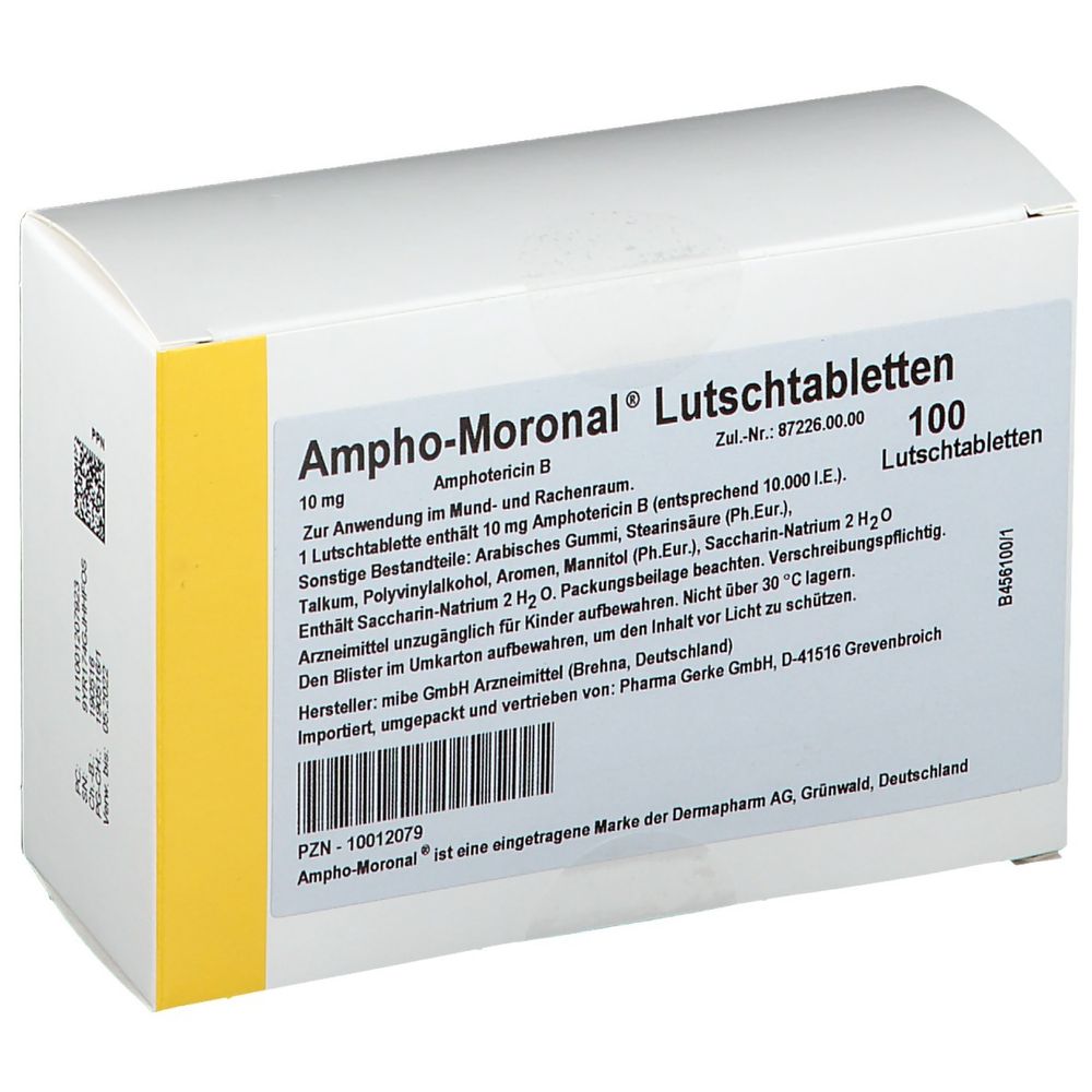 AMPHO-MORONAL Lutschtabletten 10 mg 100 St - shop-apotheke.com