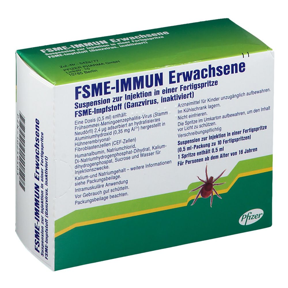 FSME-IMMUN Erwachsene 10 St - shop-apotheke.com