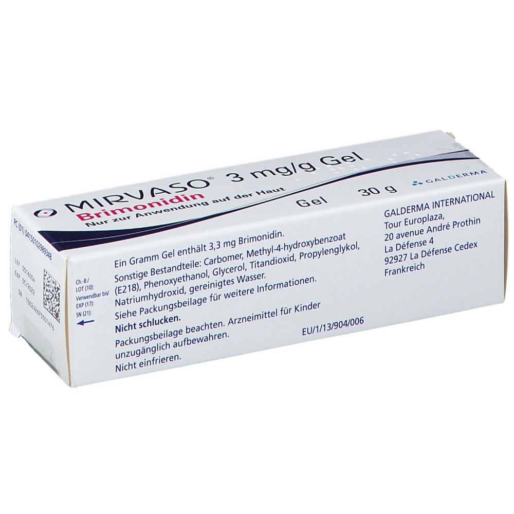 MIRVASO® 3 mg/g Gel 30 g - shop-apotheke.com
