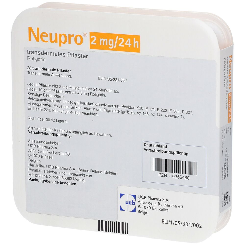 Neupro 2 mg/24h 28 St - shop-apotheke.com