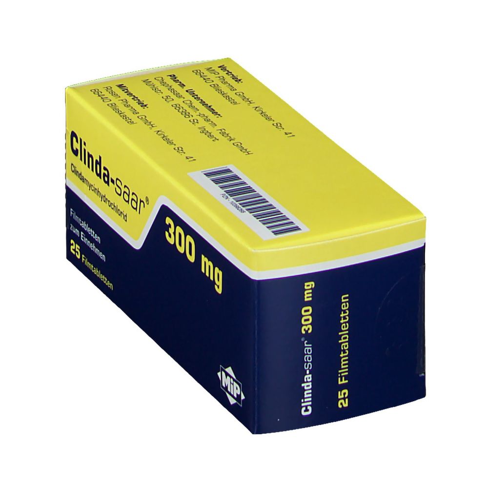 Clinda-saar® 300 mg 25 St - shop-apotheke.com