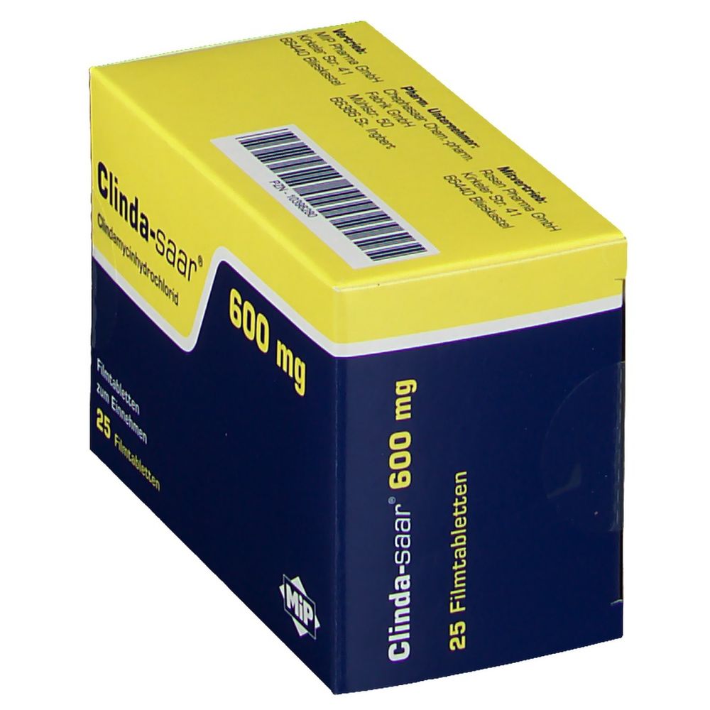 Clinda-saar® 600 mg 25 St - shop-apotheke.com