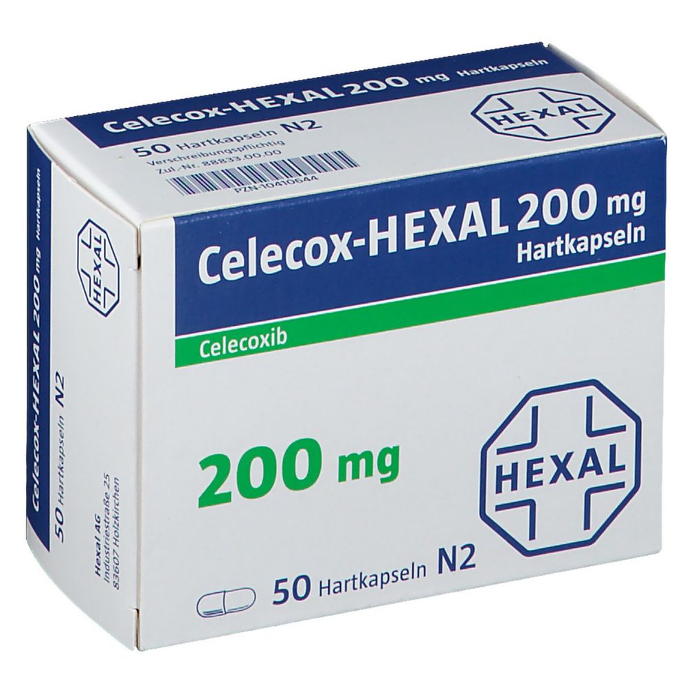 Celecox-HEXAL 200 mg Hartkapseln 50 St - shop-apotheke.com