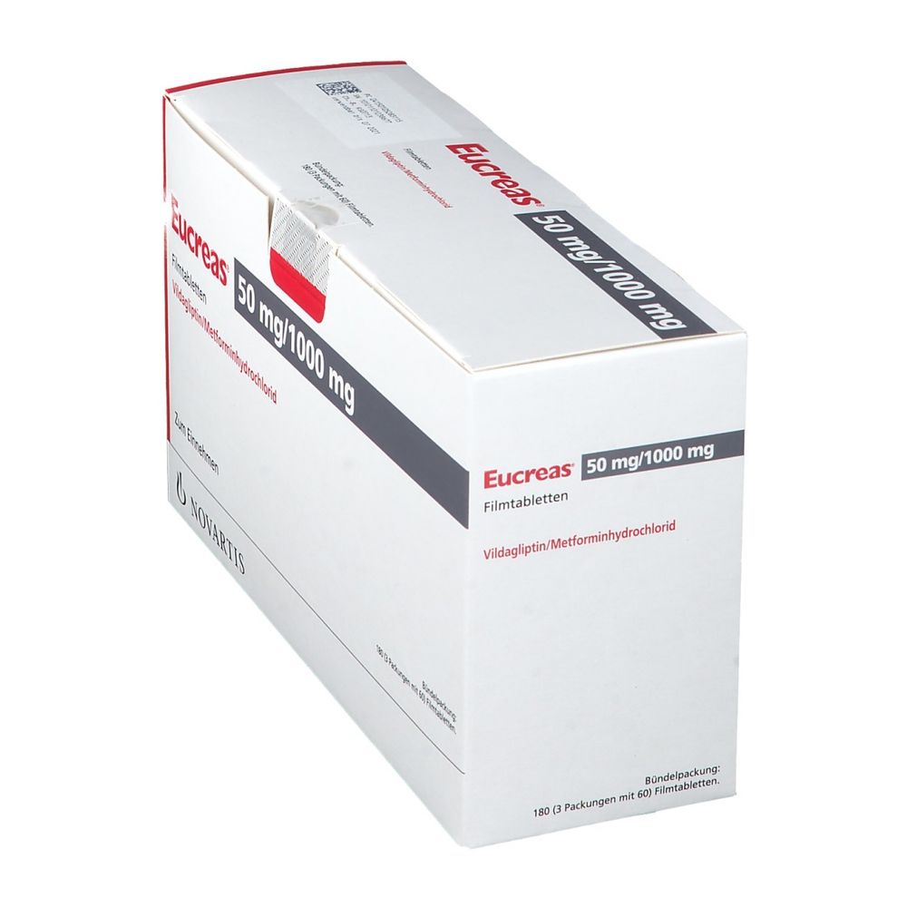 Eucreas® 50 mg/1000 mg 3x60 St - shop-apotheke.com