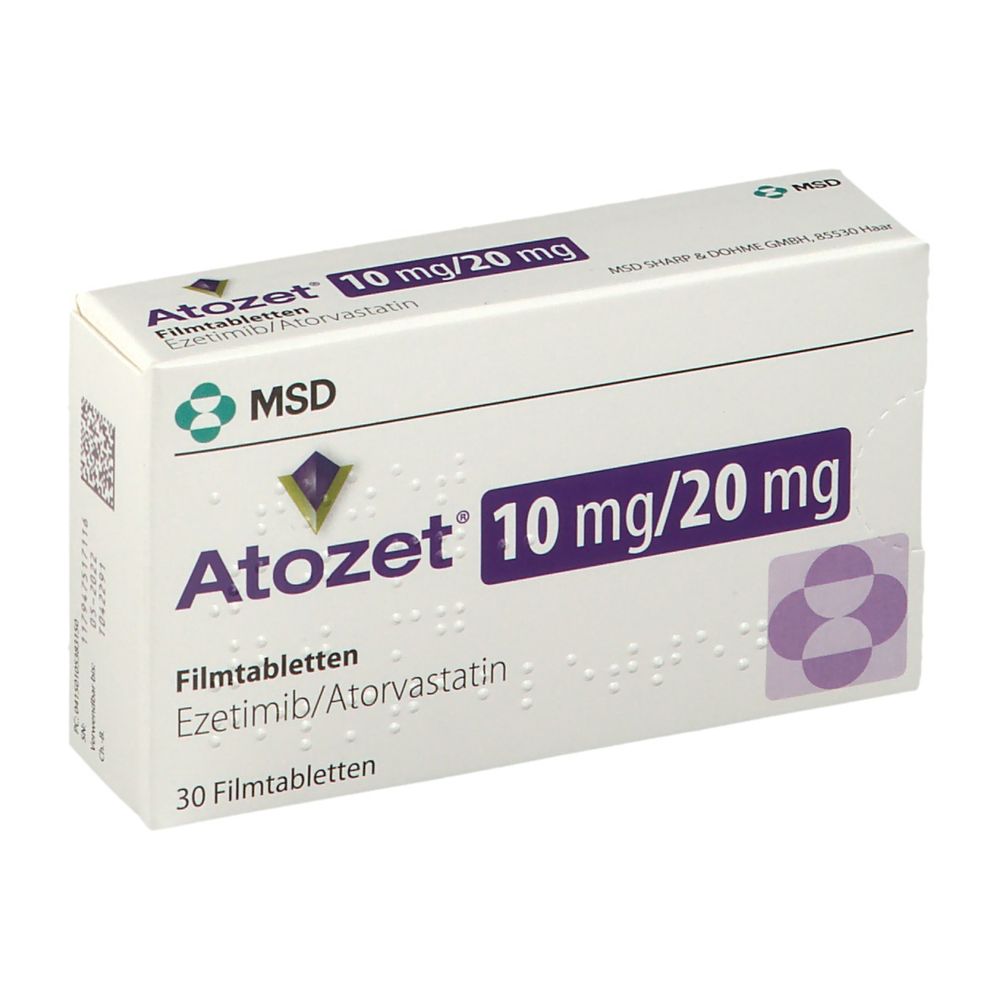Atozet® 10 mg/20 mg 30 St - shop-apotheke.com