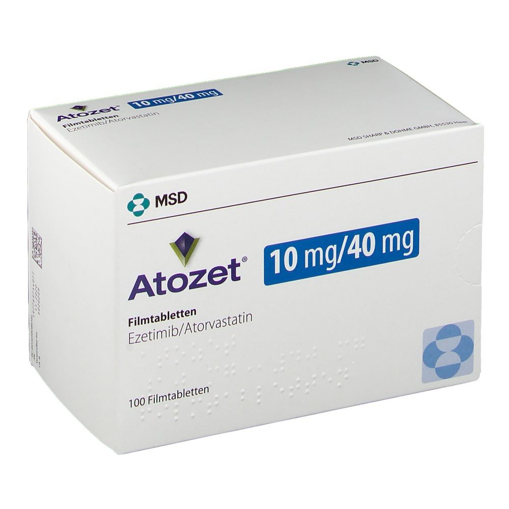 Atozet® 10 mg/40 mg 100 St - shop-apotheke.com