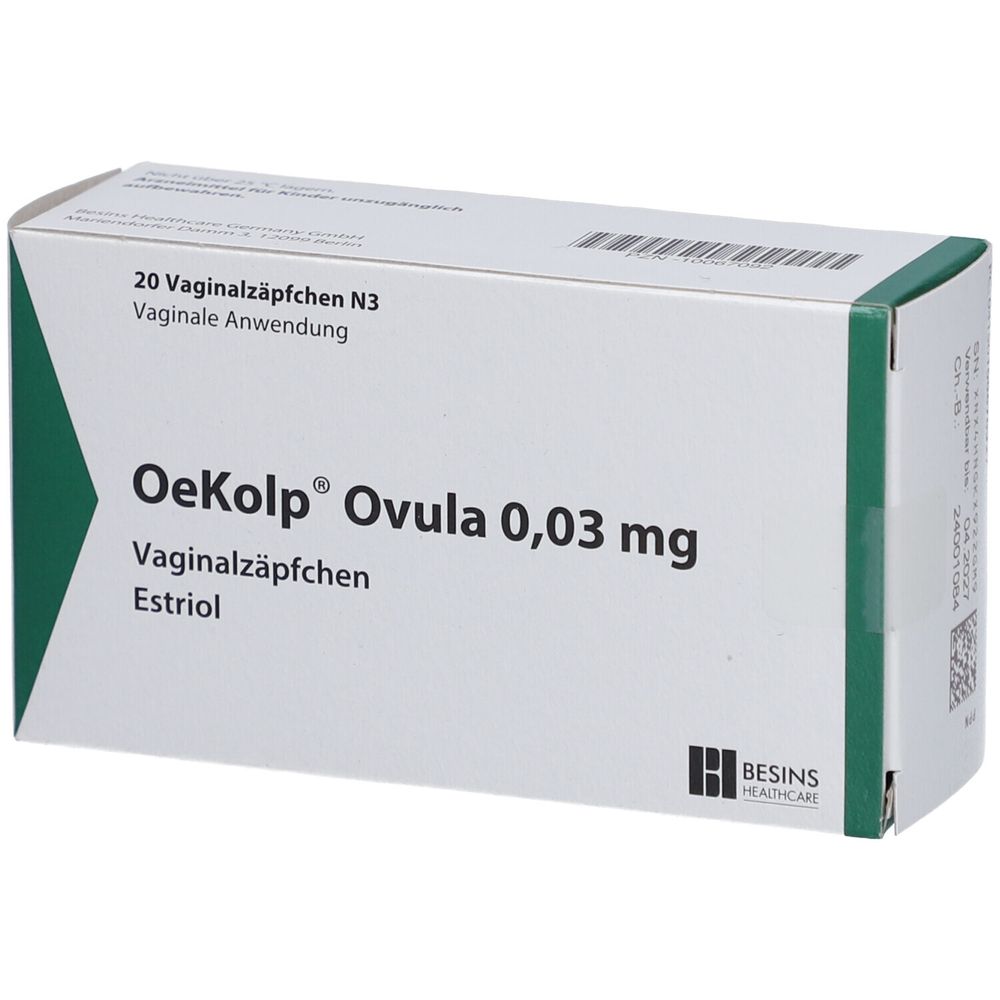 OeKolp® Ovula 0,03 mg 20 St - shop-apotheke.com