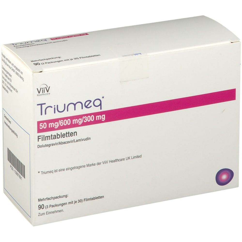 Triumeq 50 mg/600 mg/300 mg 90 St - shop-apotheke.com