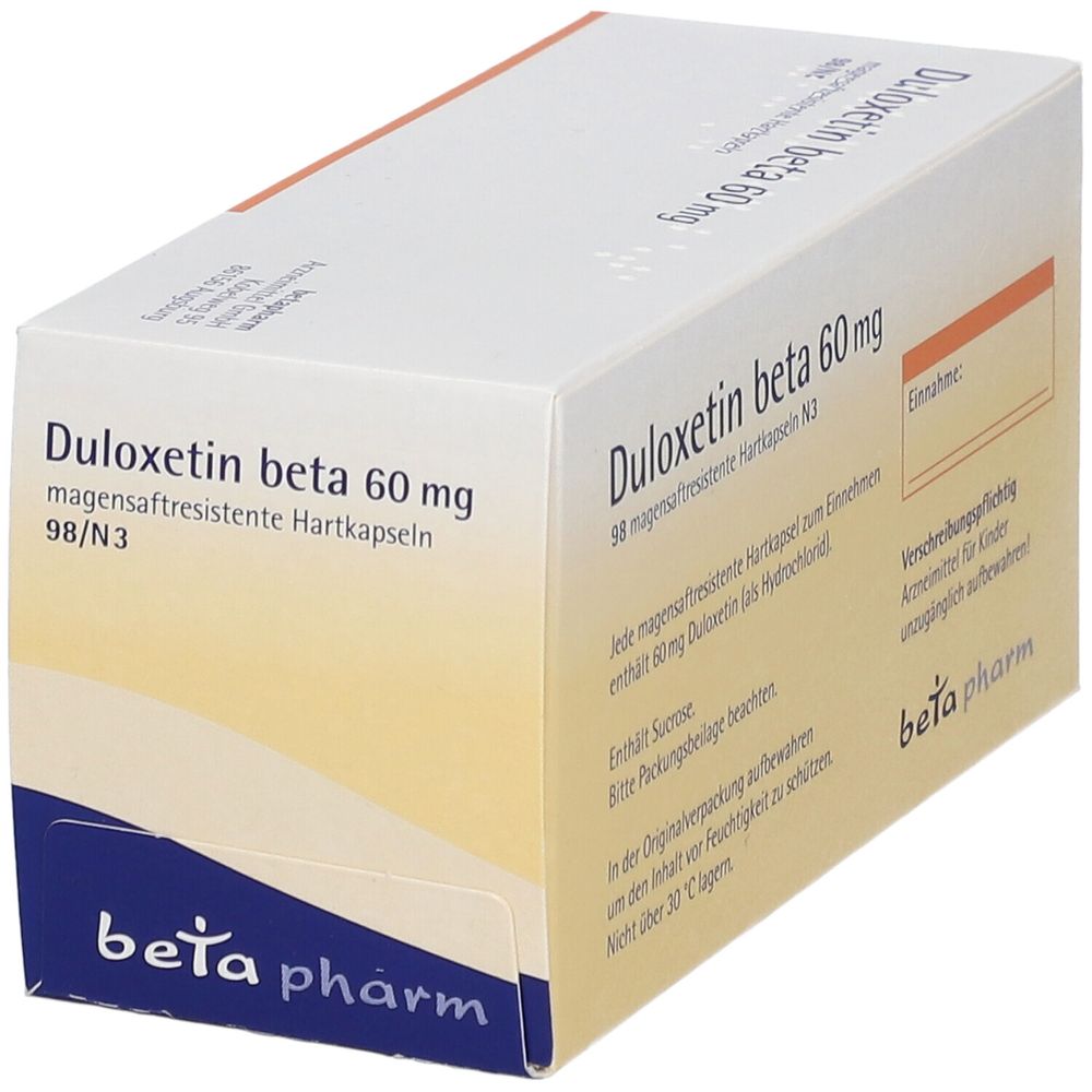 Duloxetin beta 60 mg 98 St - shop-apotheke.com