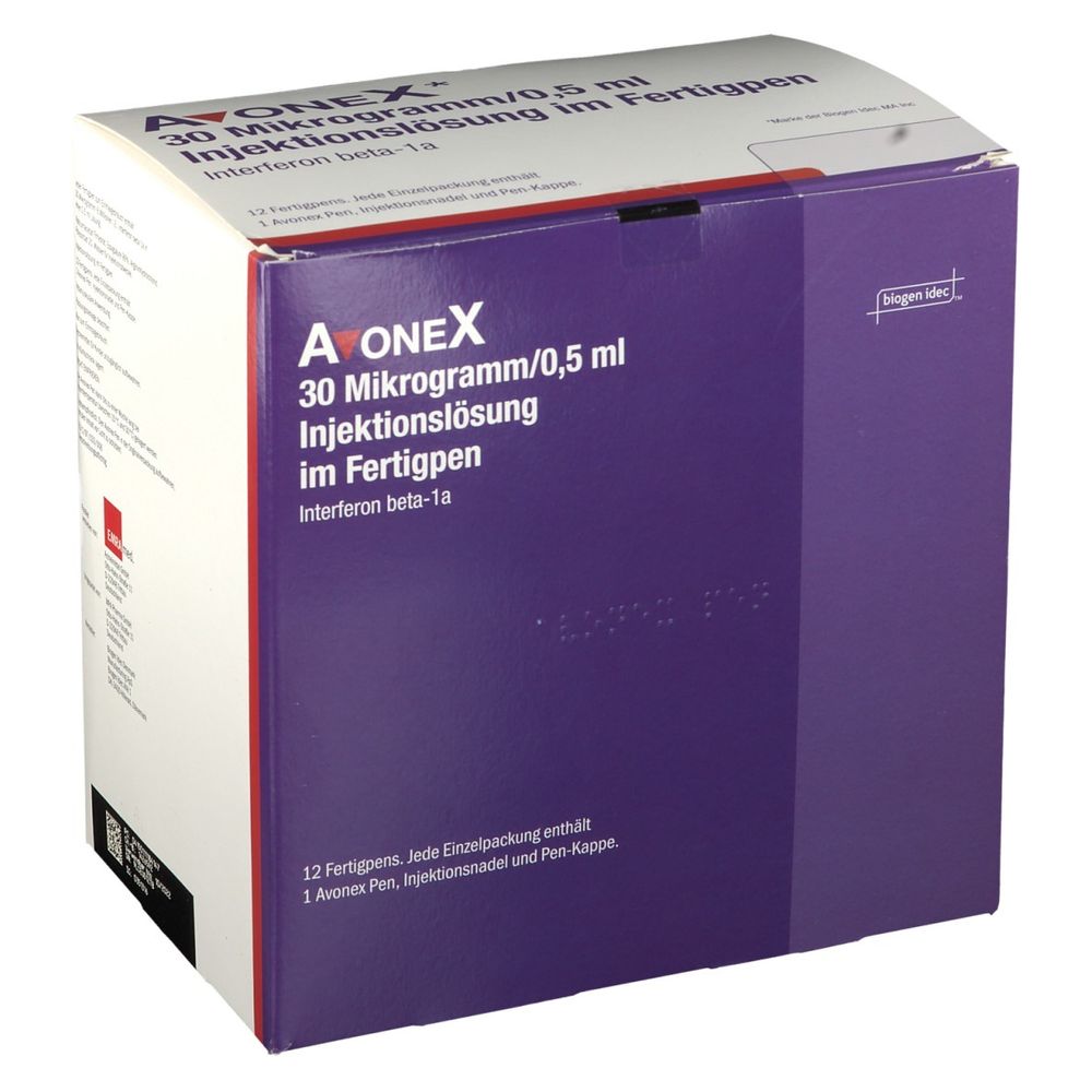 AVONEX® 30 µg/0,5 ml 12 St - shop-apotheke.com