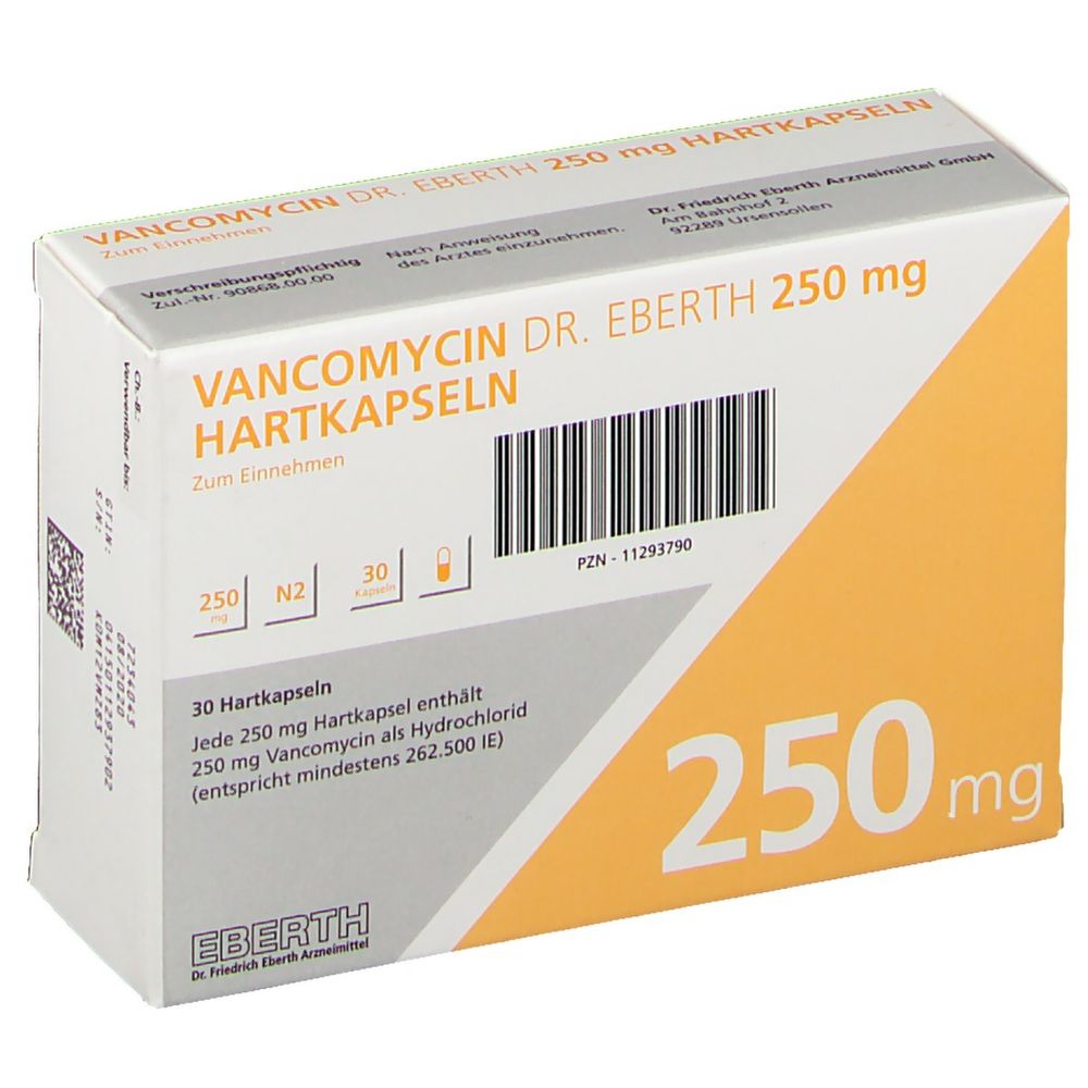 VANCOMYCIN DR. EBERTH 250 mg 30 St - shop-apotheke.com