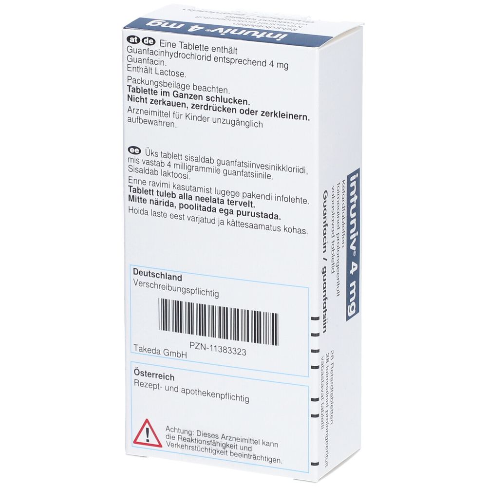 Intuniv® 4 mg 28 St - shop-apotheke.com
