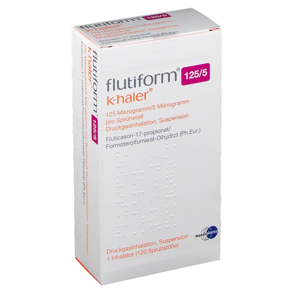 flutiform® 125 µg/5 µg k-haler® 1 St - shop-apotheke.com