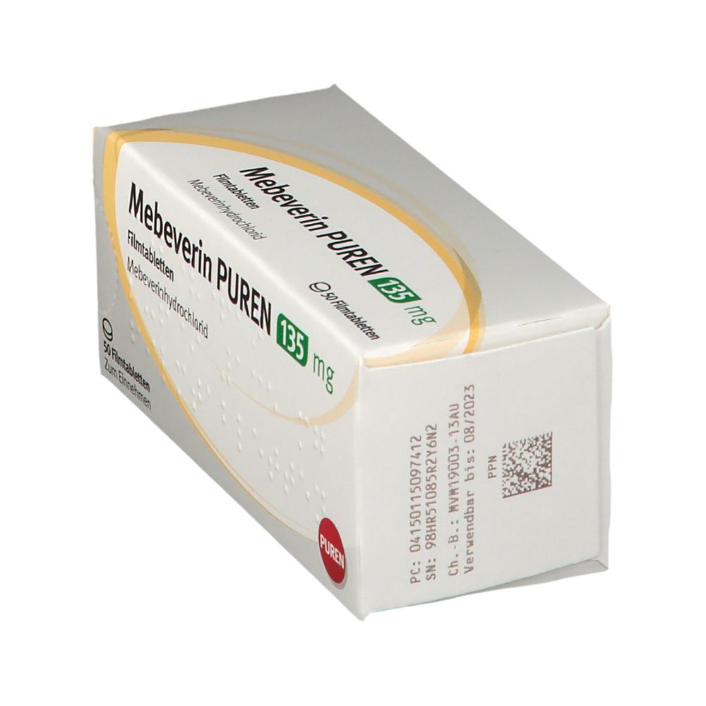Mebeverin PUREN 135 mg 50 St - shop-apotheke.com