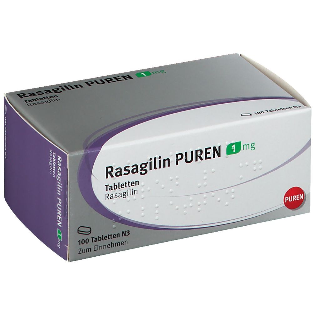 Rasagilin PUREN 1 mg 100 St - shop-apotheke.com
