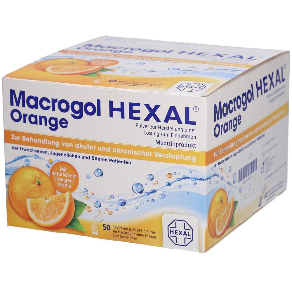 Macrogol HEXAL® Orange 50 St - shop-apotheke.com