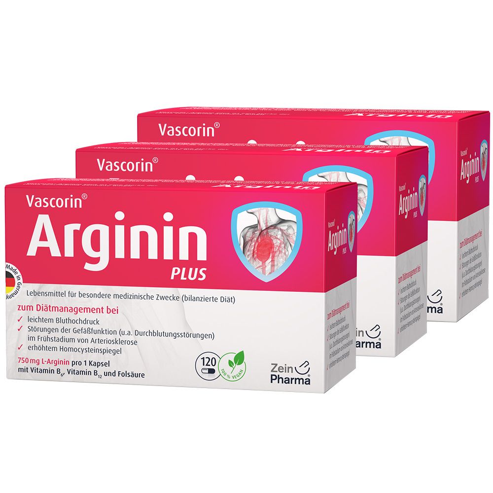 ZeinPharma® Vascorin® Arginin Plus 360 St - shop-apotheke.com