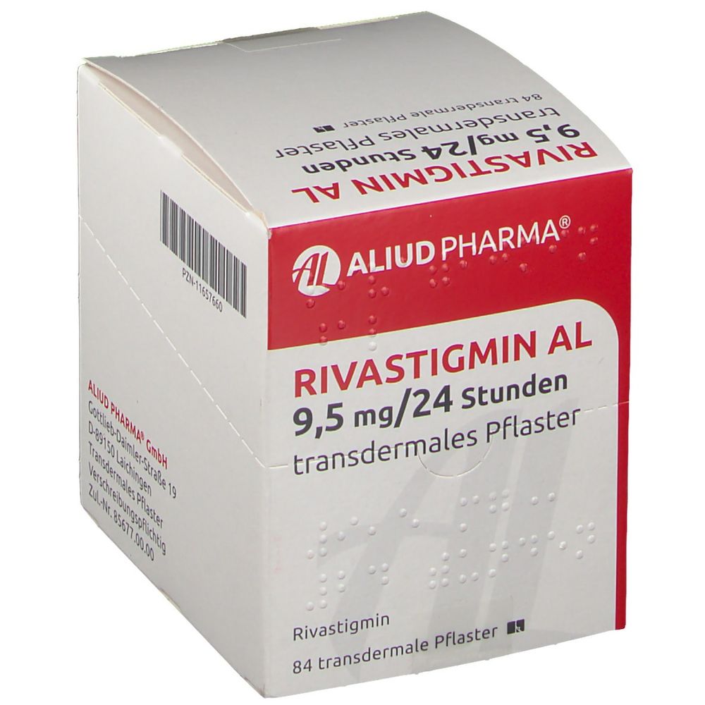 Rivastigmin AL 9,5 mg/24 Stunden 84 St - shop-apotheke.com