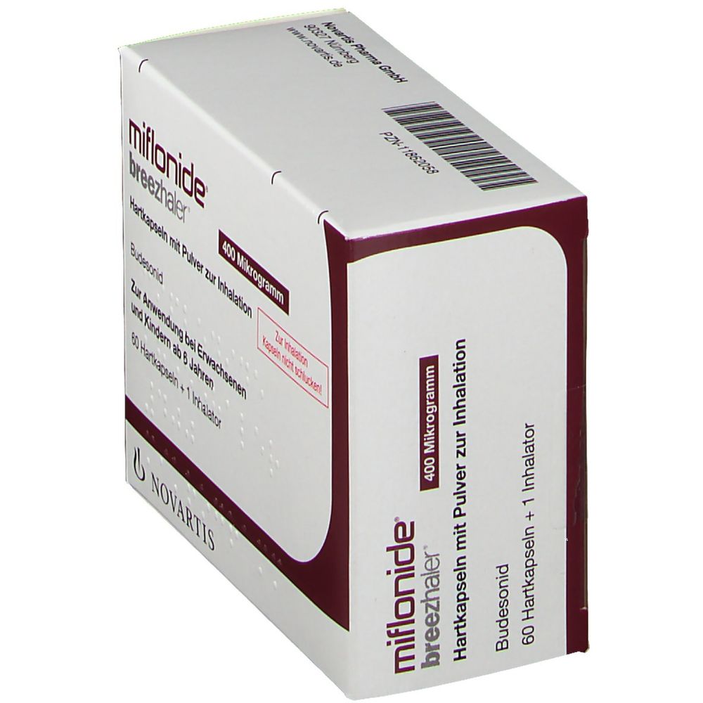 miflonide® breezhaler® 400 µg 60 St - shop-apotheke.com