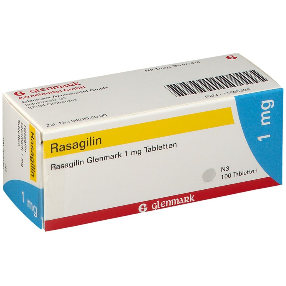 Rasagilin Glenmark 1 mg 100 St - shop-apotheke.com
