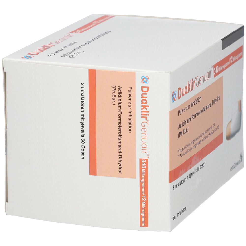 DUAKLIR Genuair 340 µg/12 µg Plv.z.Inhalation 60ED 3 St - shop-apotheke.com