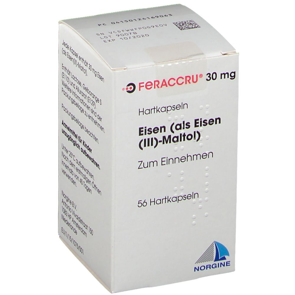 FERACCRU® 30 mg 56 St - shop-apotheke.com