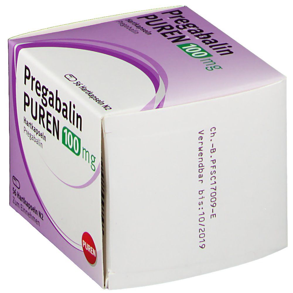 Pregabalin PUREN 100 mg 56 St - shop-apotheke.com