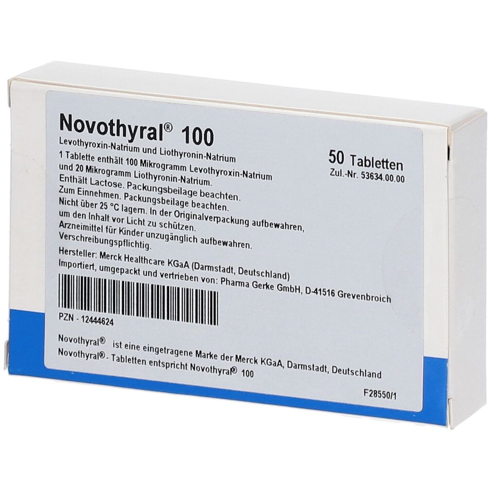 NOVOTHYRAL 100 Tabletten 50 St - shop-apotheke.com