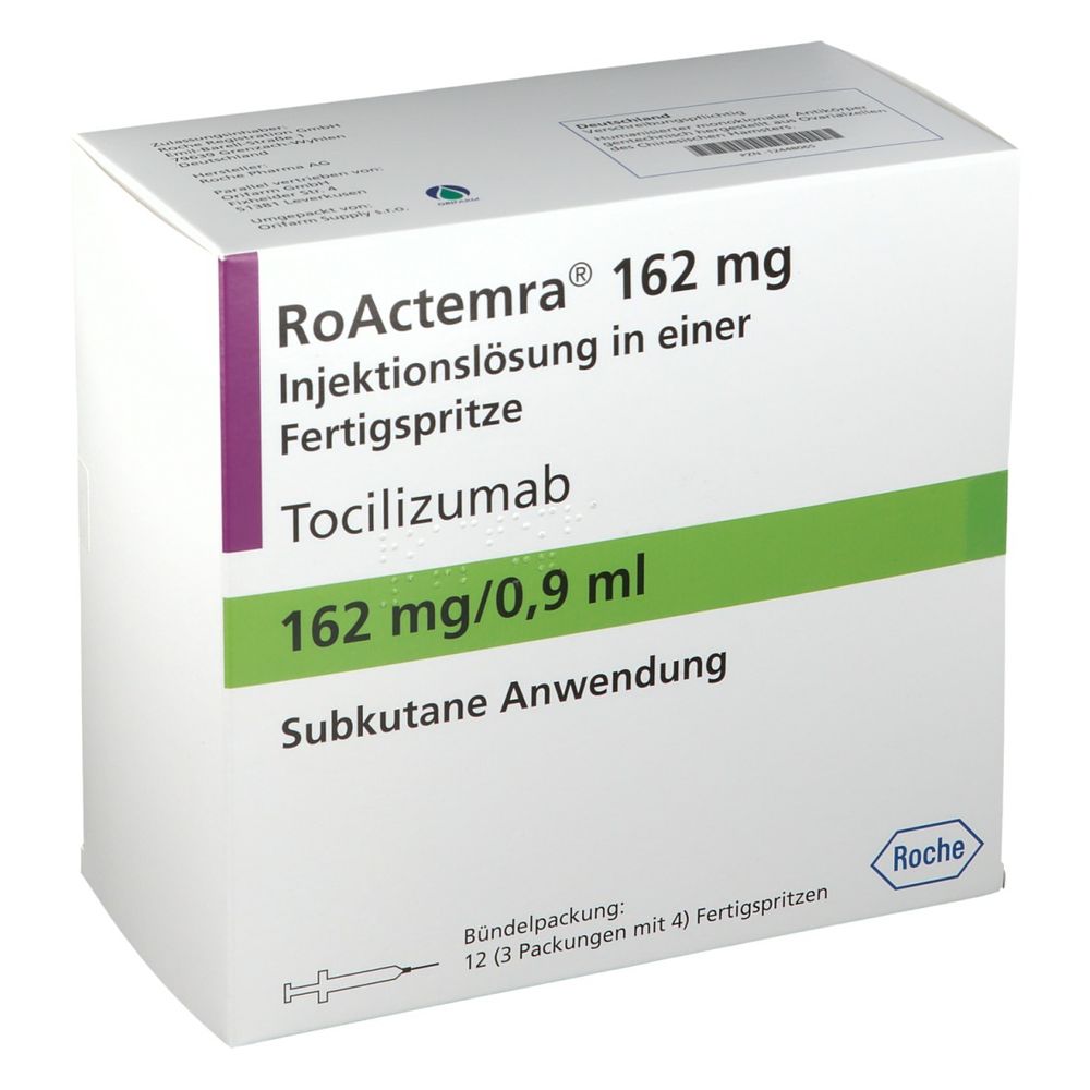 Roactemra 162 mg 12 St - shop-apotheke.com
