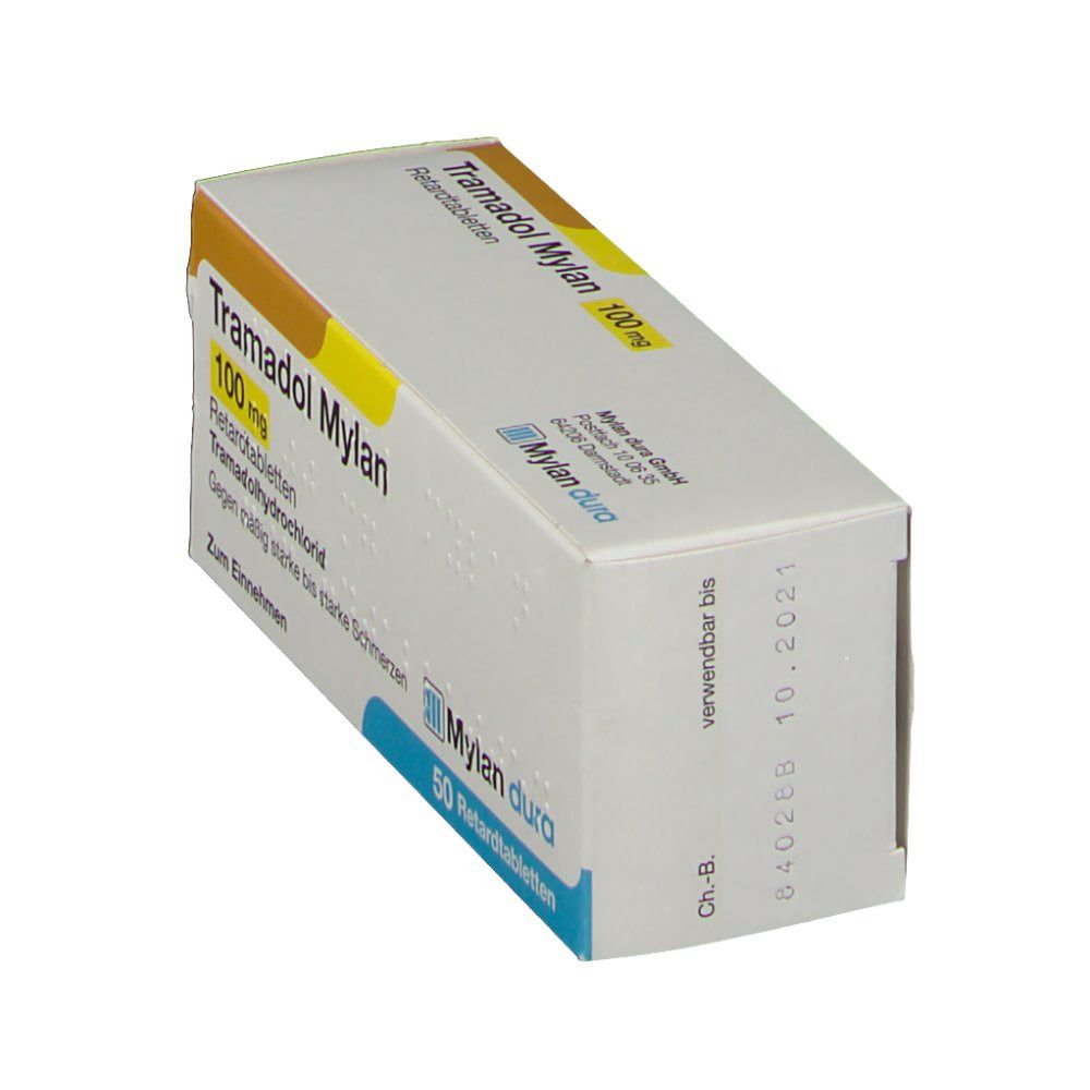 Tramadol Mylan 100 mg 50 St - shop-apotheke.com
