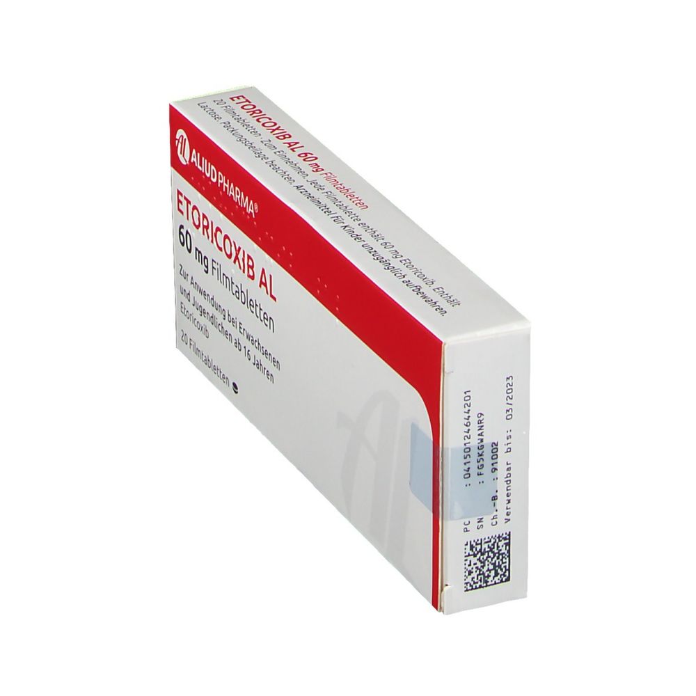 Etoricoxib AL 60 mg 20 St - shop-apotheke.com