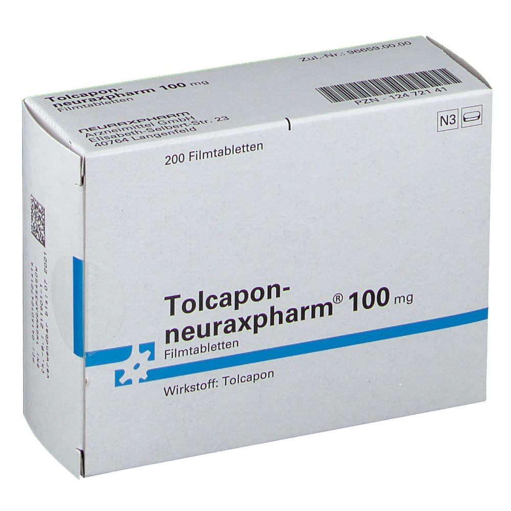 Tolcapon-neuraxpharm® 100 mg 200 St - shop-apotheke.com