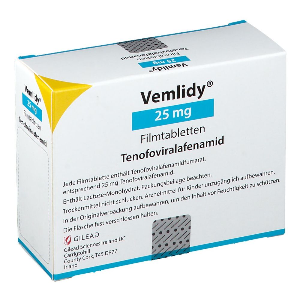 Vemlidy® 25 mg 3x30 St - shop-apotheke.com