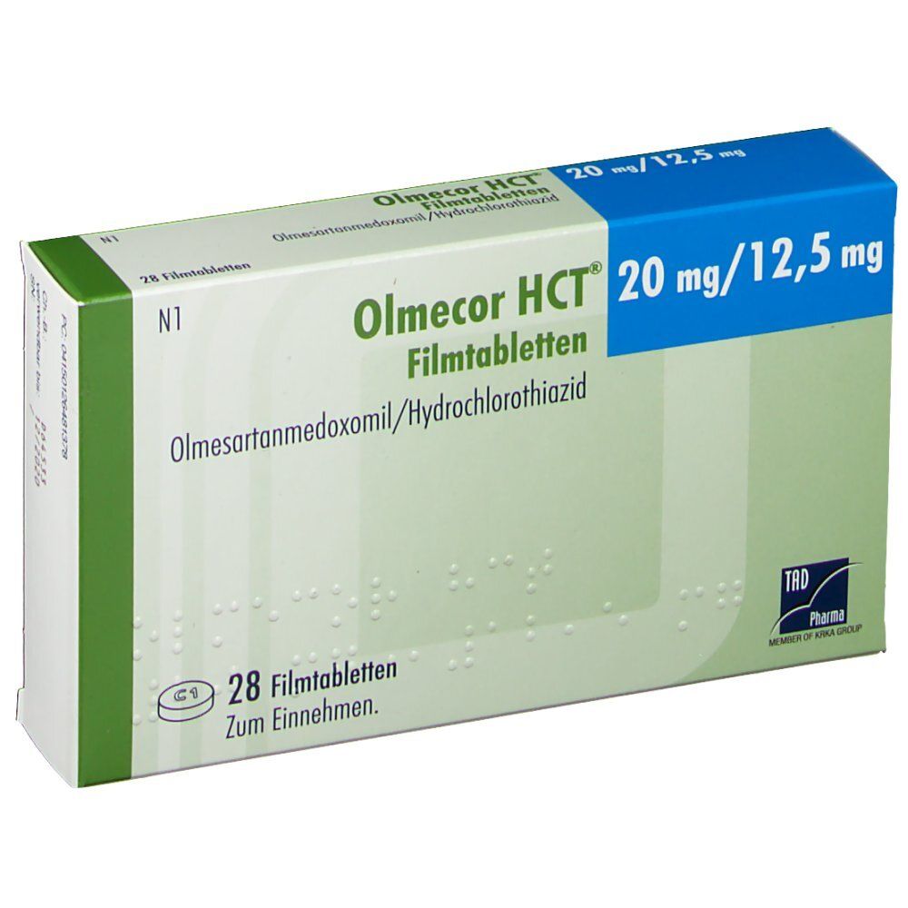 Olmecor HCT® 20 mg/12,5 mg 28 St - shop-apotheke.com