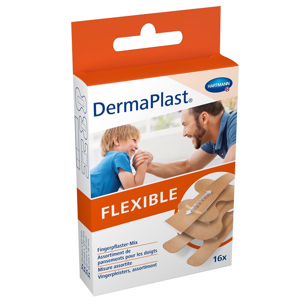 DermaPlast® Flexible Fingerpflaster-Mix 16 St - shop-apotheke.com