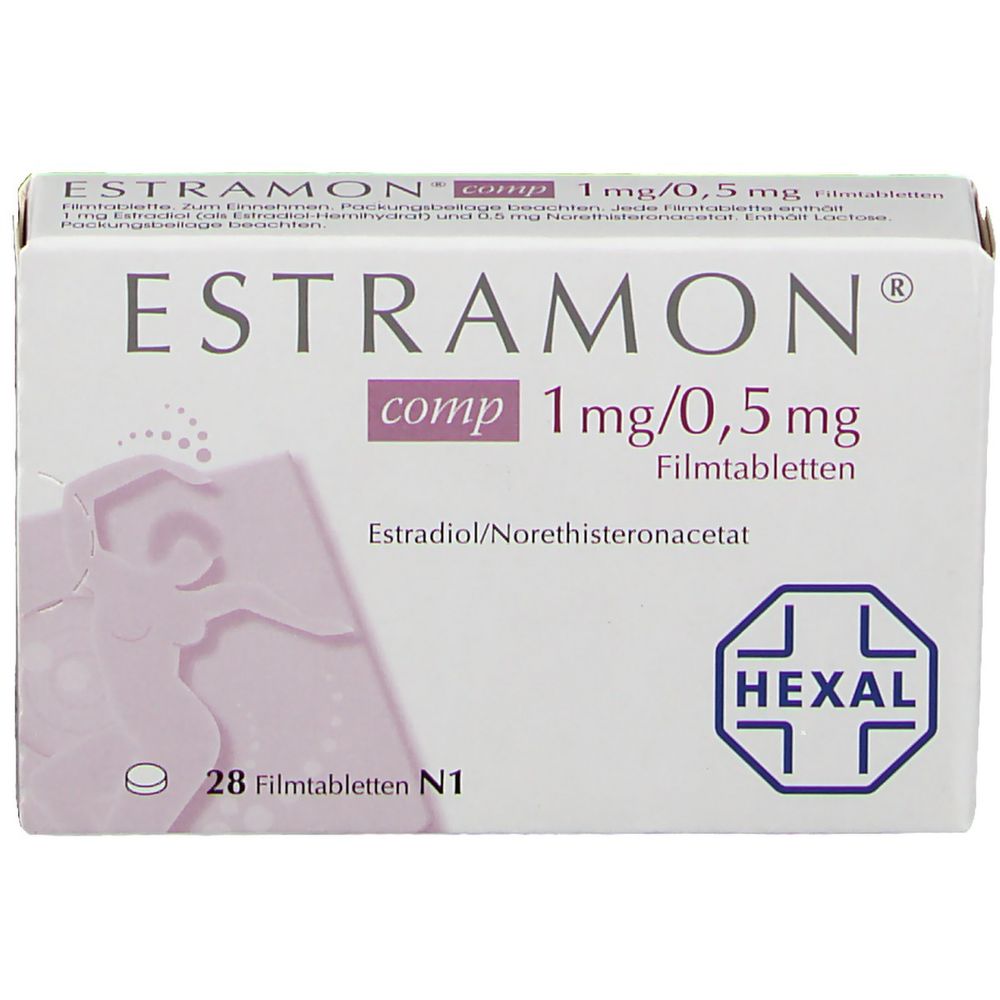 ESTRAMON® comp 1 mg/0,5 mg 28 St - shop-apotheke.com